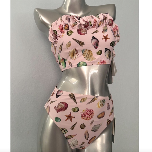 ANTONIO MELANI | Swim | Antonio Melani X Jennifer Sumko High Waist Bottom Strapless Top Swim ...